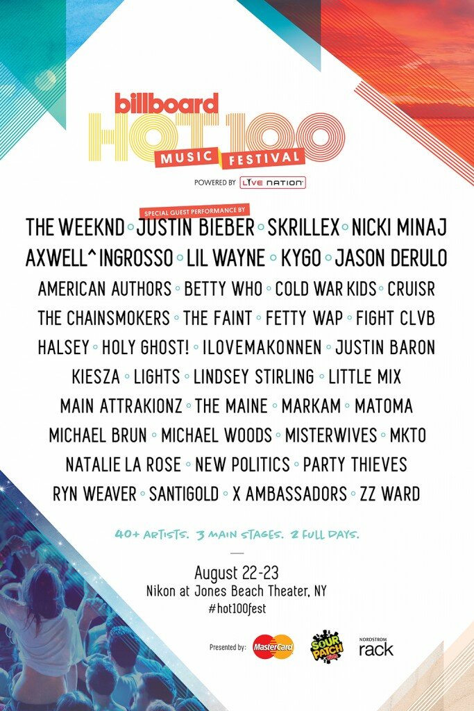Billboard Reveal The Lineup For The Inaugural Billboard Hot 100 Music ...